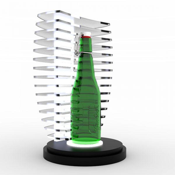 Bottle Display Stand | Bespoke Bar Displays | Luminati