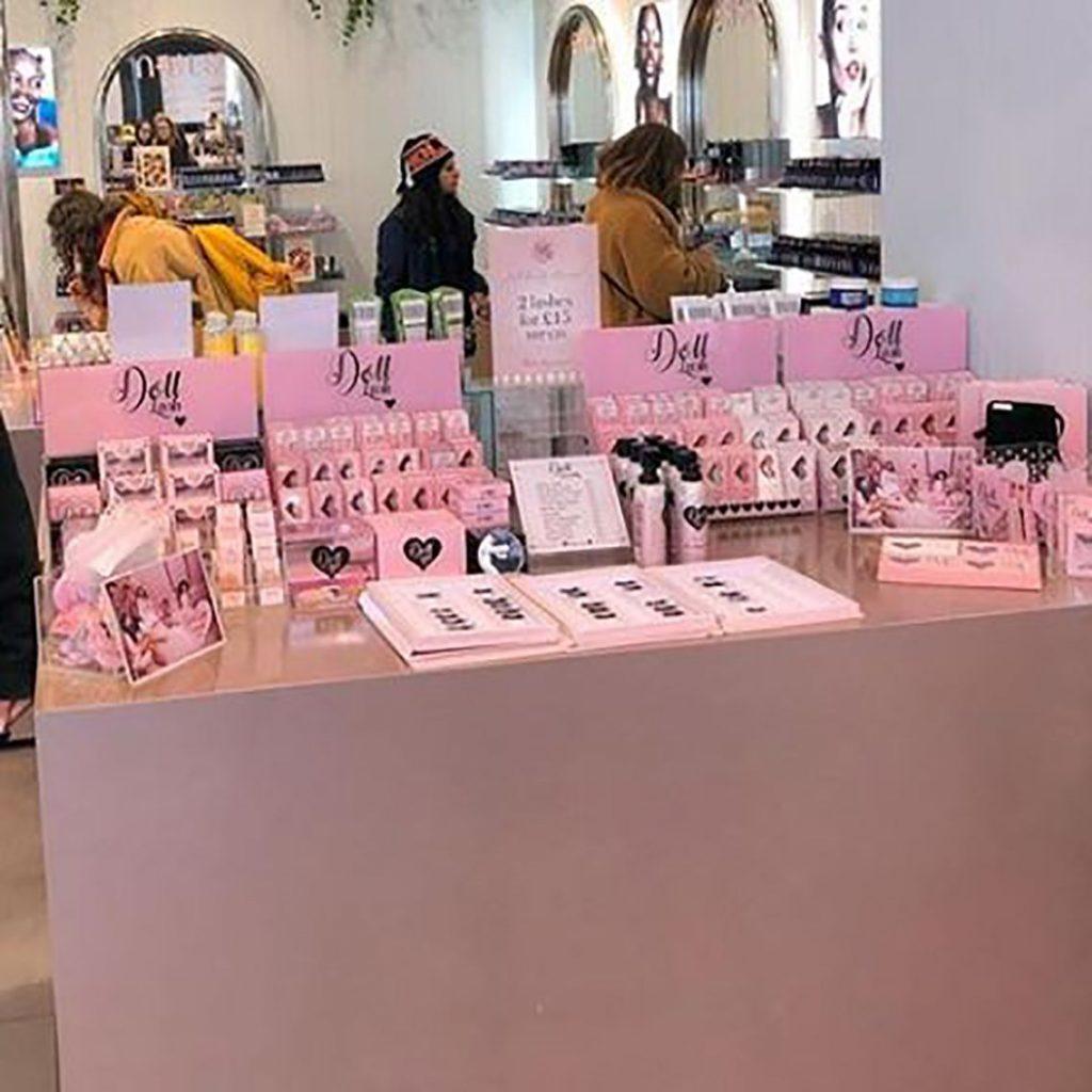 Printed Eyelash Display Stands