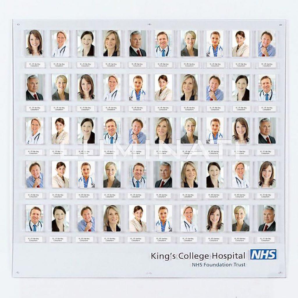 Healthcare Information Display Boards | Luminati