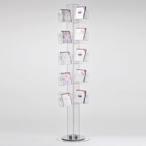 Acrylic Card Spinner | Rotating Display Stand | Luminati