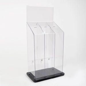 Charity Token Collection Box | Acrylic Box | Luminati