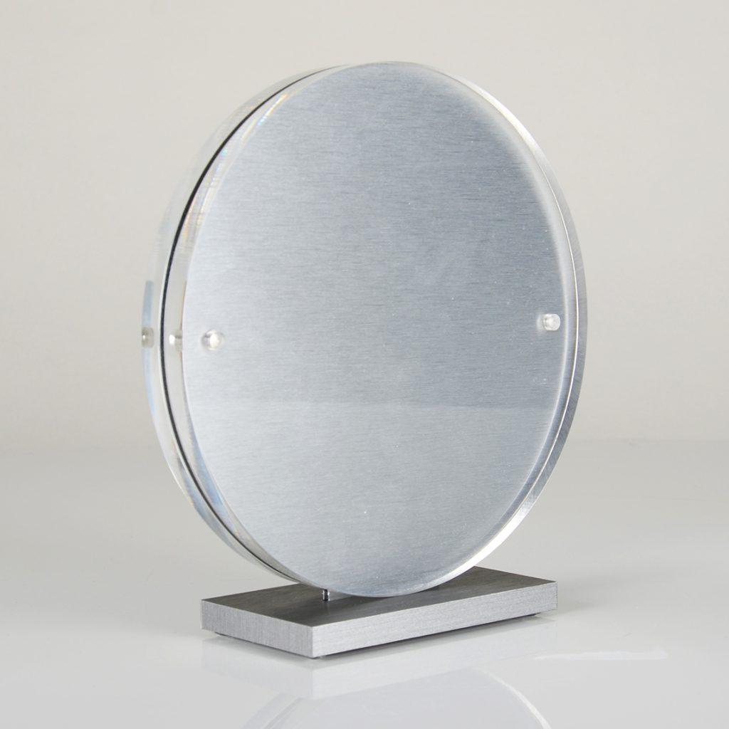 Double Sided Circular Display Block Frame | Luminati