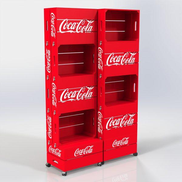 Retail Display Crates | Bespoke Merchandisers & Retail Shelving