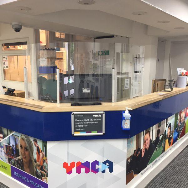 Made to Measure Curved Sneeze Guard | Protective Sneeze Screen