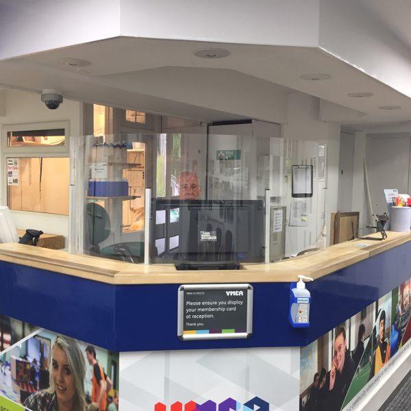 Made to Measure Curved Sneeze Guard | Protective Sneeze Screen