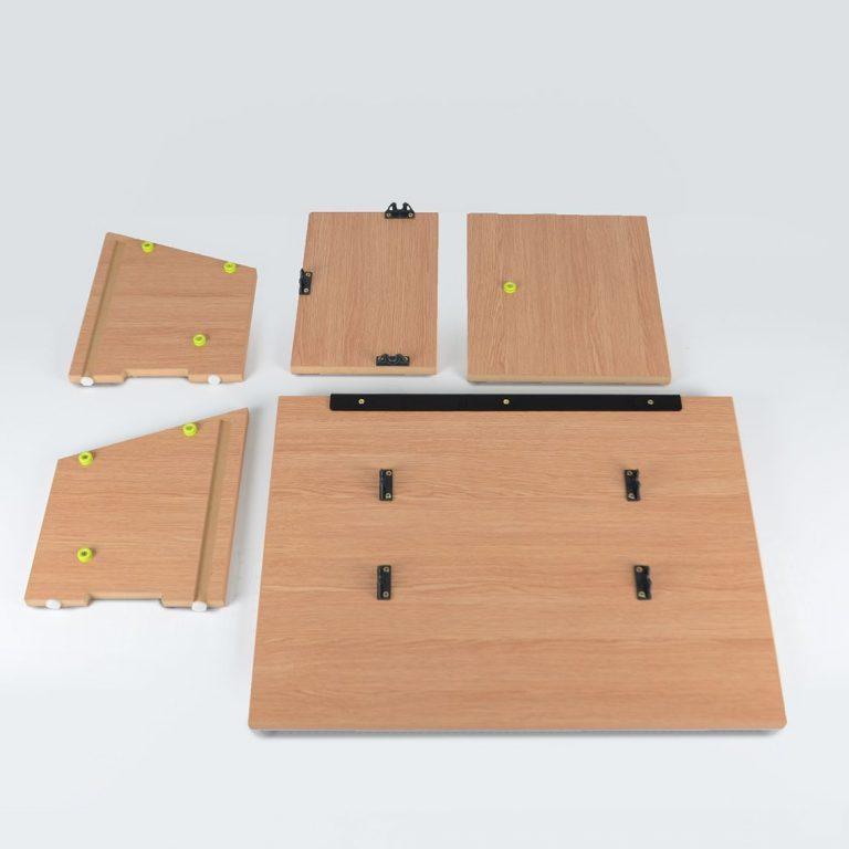 Wooden Flat Pack Portable Desktop Lectern | Luminati
