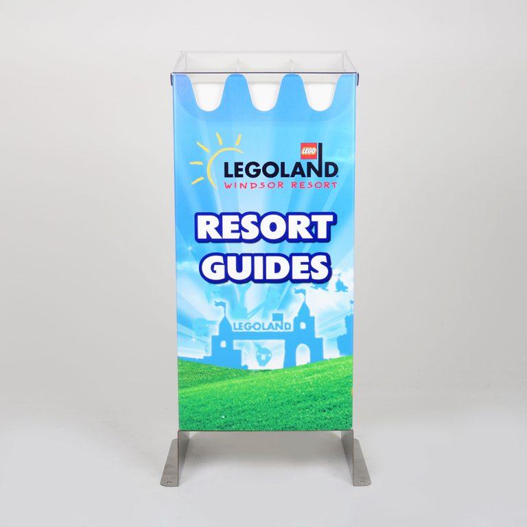 Custom Spring Loaded Leaflet Dump Bin | Luminati