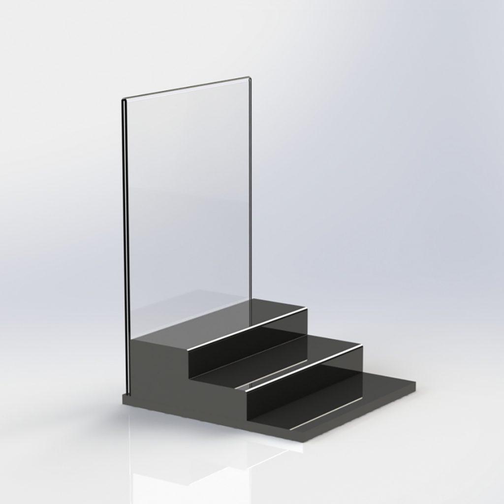False Eyelash Display Stand | Cosmetic Retail POS | Luminati