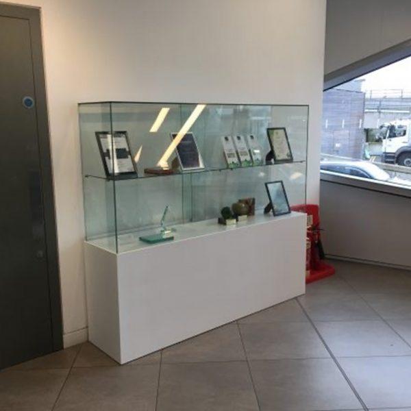 Frameless Glass Display Cabinets & Cases | Bespoke | Luminati