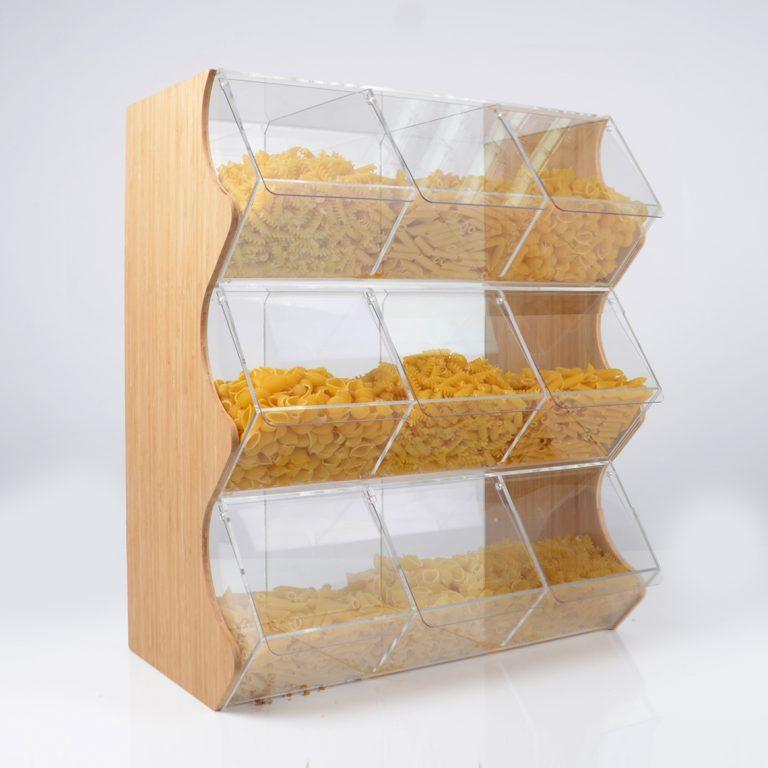 Acrylic Food Dispenser | Food Display Case | Luminati