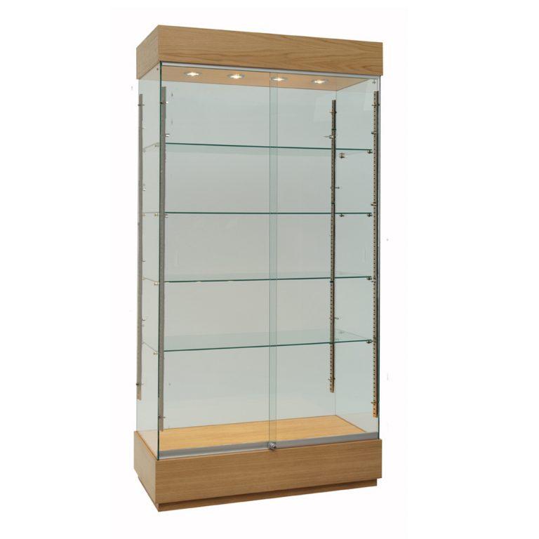 Retail Glass Display Cabinet | LED Lights | Luminati
