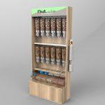 Bespoke Gravity Dispenser Displays | Food Dispensers | Luminati
