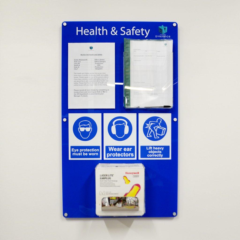Health and Safety Boards | Custom Information Boards | Luminati