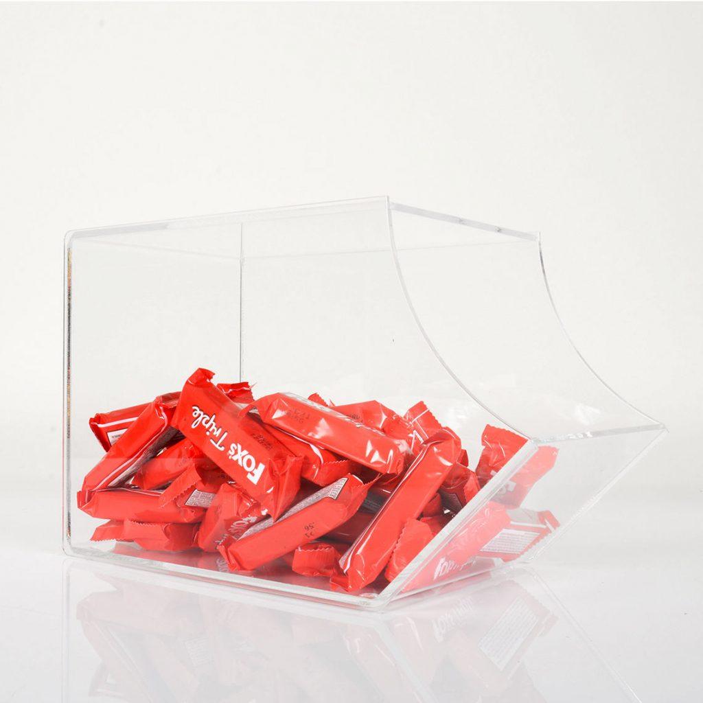 Acrylic Pick and Mix Bin | Sweets Dispenser Up to 3 Sections