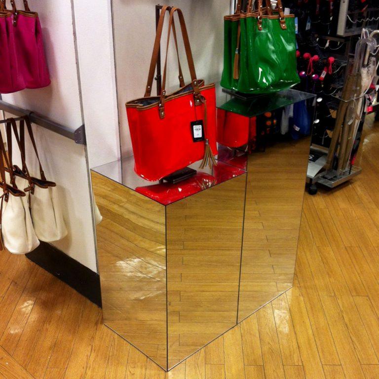 Mirrored Display Plinth and Pedestals | Display Plinths | Luminati