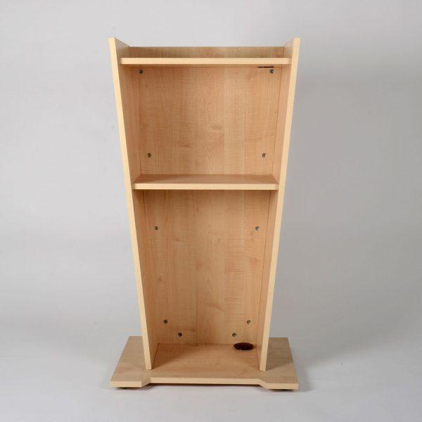 Premium Wooden Lectern | Beech & Walnut Finish | Luminati