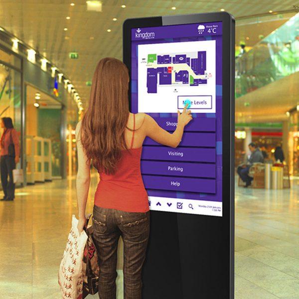 Freestanding Interactive Touch Screen | Digital Display | Luminati