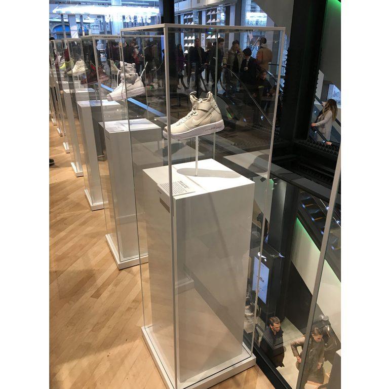 Suspended Product Feature Plinth & Display Case | Retail & Museum Display