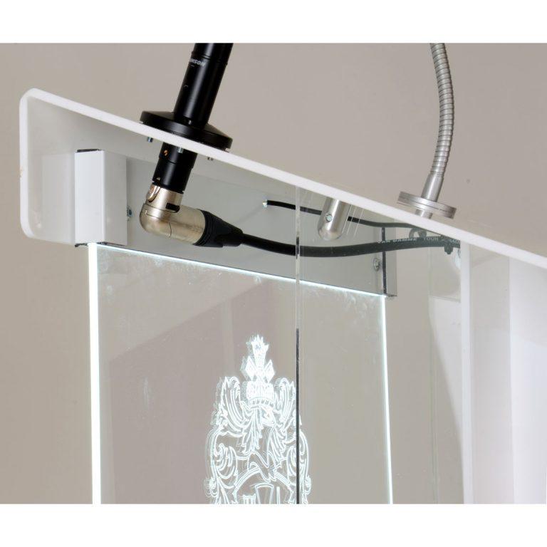 Custom Lecterns with Microphone | Luminati