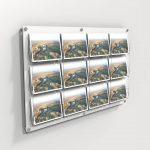 Wall Mounted Postcard Rack | Postcard Display | Luminati