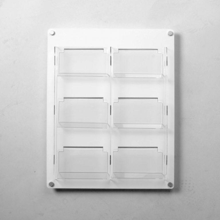 Wall Mounted Postcard Rack | Postcard Display | Luminati