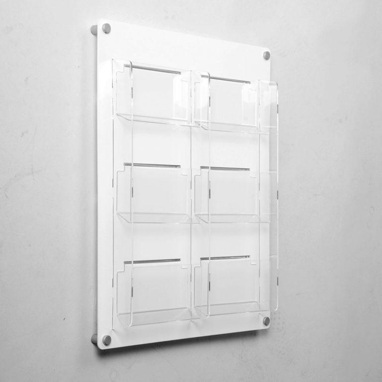 Wall Mounted Postcard Rack | Postcard Display | Luminati