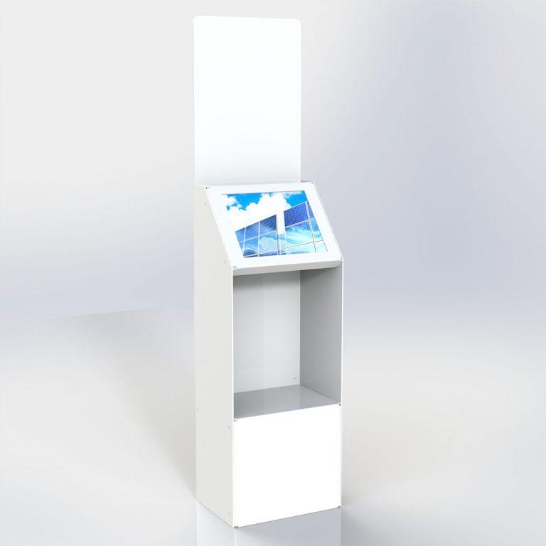 Brochure Display with Digital Screen | Luminati