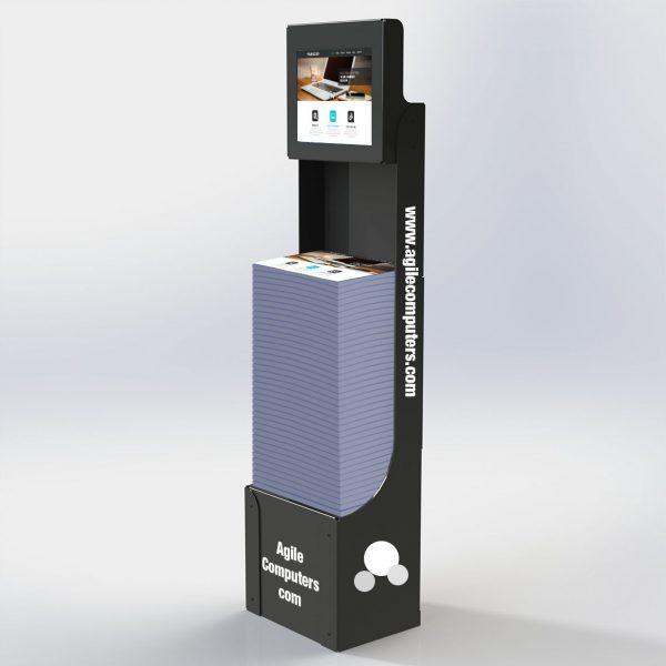 Brochure Display with Digital Screen | Luminati