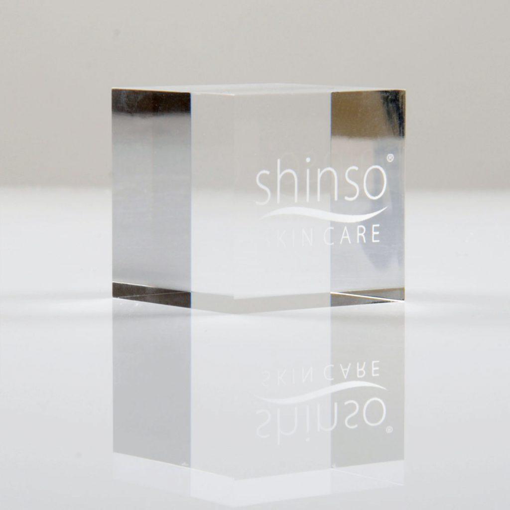 Branded Acrylic Blocks | Engraved or Printed Logo | Luminati