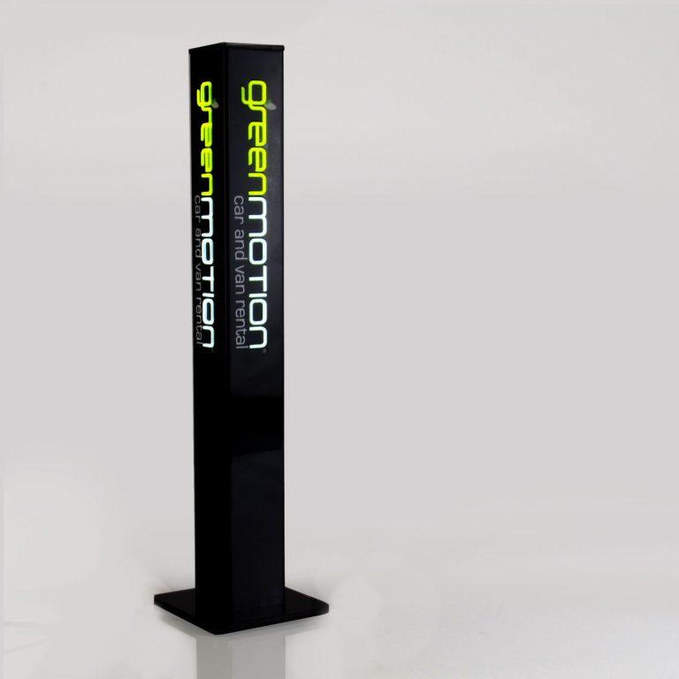 Illuminated Totem Display | Bespoke | Luminati