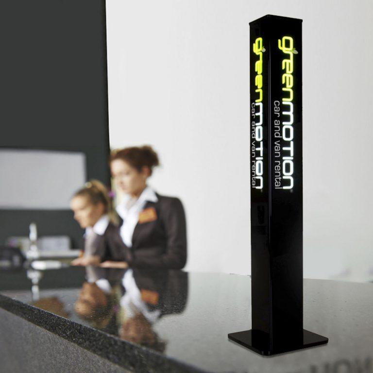 Illuminated Totem Display | Bespoke | Luminati