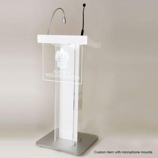 Lectern With Illuminated Etched Logo from £290.05