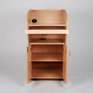 Security Guards Podium or Lectern | Bespoke Wood & Acrylic