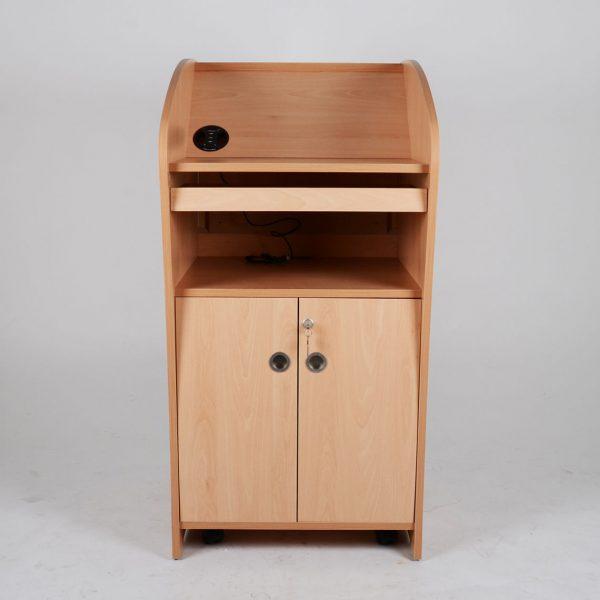 Security Guards Podium or Lectern | Bespoke Wood & Acrylic