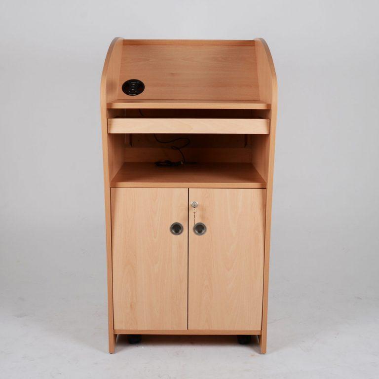 Security Guards Podium or Lectern | Bespoke Wood & Acrylic