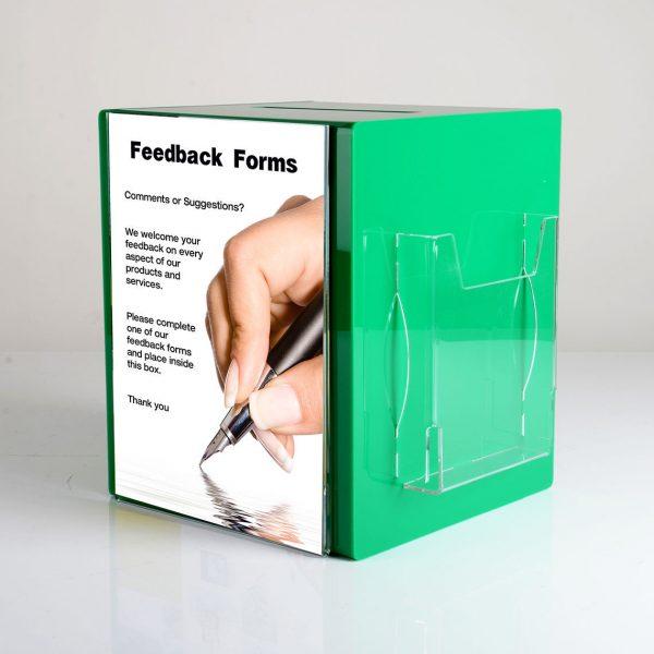 Custom Feedback Suggestion Box | Acrylic Box | Luminati