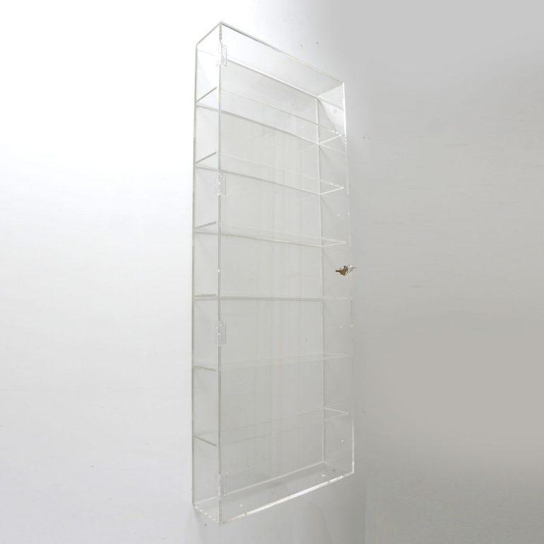 Wall Mounted Acrylic Display Case | Collectors Display Cabinet