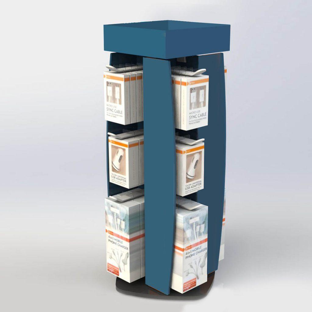 Rotating Product Display Merchandiser | Counter Top Display