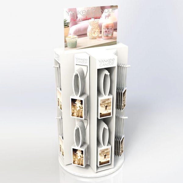 Countertop Acrylic Card Spinner | Rotating Card Displays