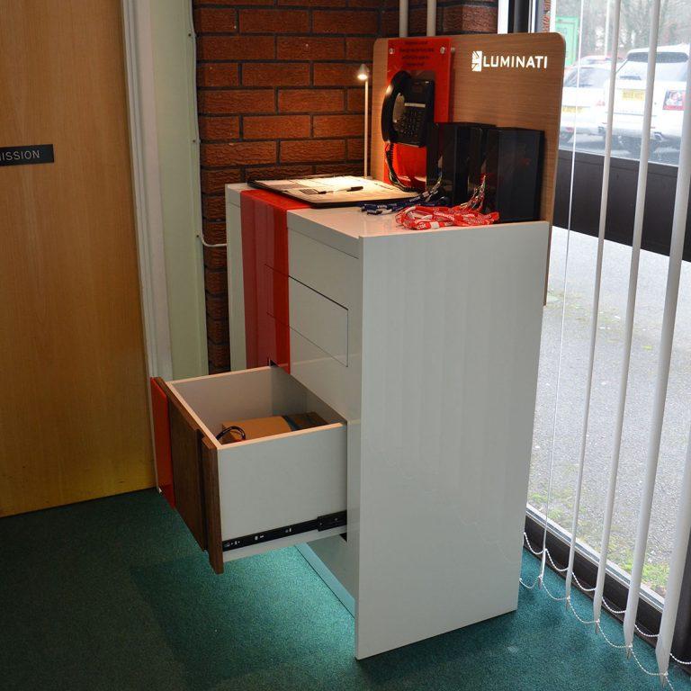 Custom Made Welcome Desk | Reception Desk | Luminati