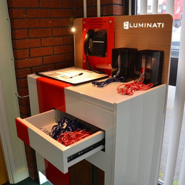 Custom Made Welcome Desk | Reception Desk | Luminati