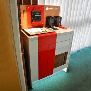 Double Sided Card Display | Wooden A Frame | Luminati