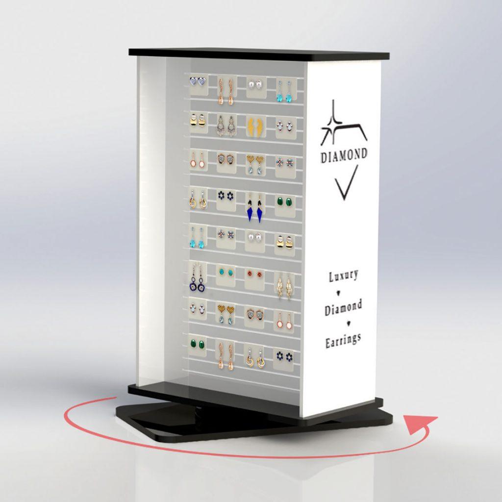 Rotating POS Jewellery Display | Luminati