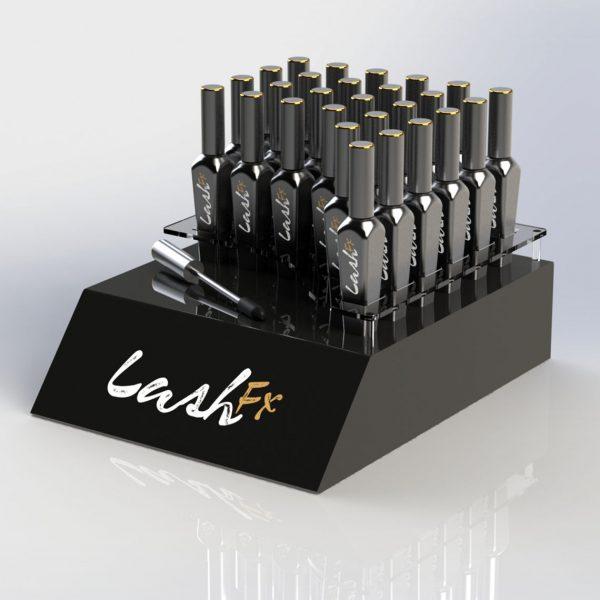 Custom Mascara Display Unit | Cosmetic Display Stand