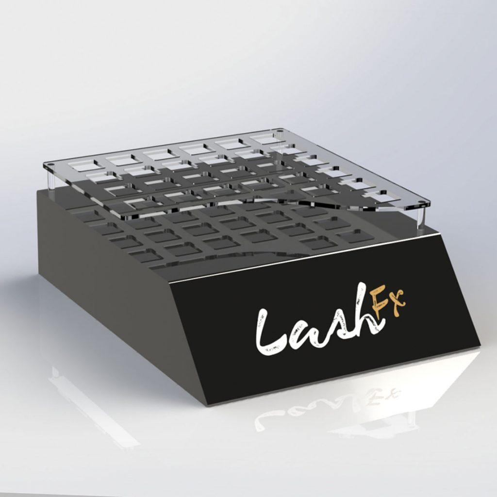 Custom Mascara Display Unit | Cosmetic Display Stand