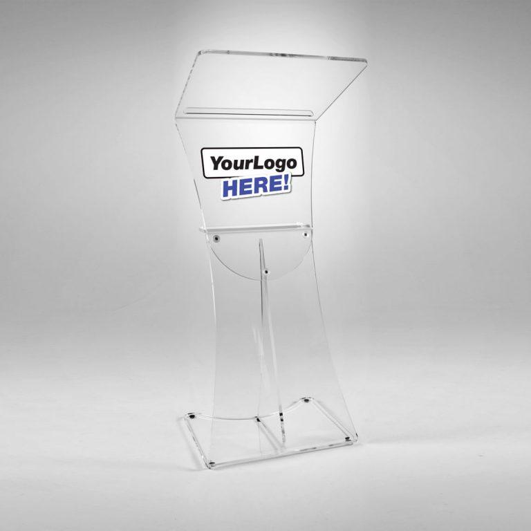 Branded Presentation Lectern | Acrylic | Luminati
