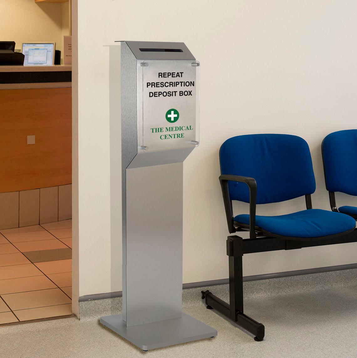 Repeat Prescription Deposit Box | Luminati