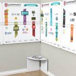 Bespoke Office Wall Display | Luminati