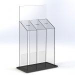 Charity Token Collection Box | Acrylic Box | Luminati
