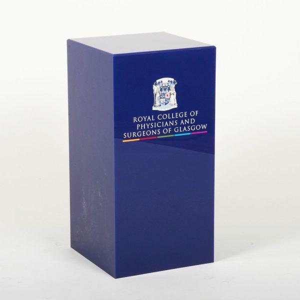 Branded Display Plinth | Bespoke Acrylic Plinths | Luminati